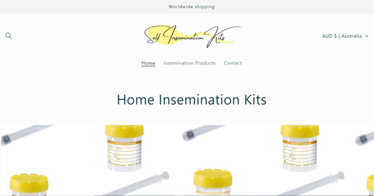 Self Insemination Kits Home Insemination Kits and Fertility Supplies